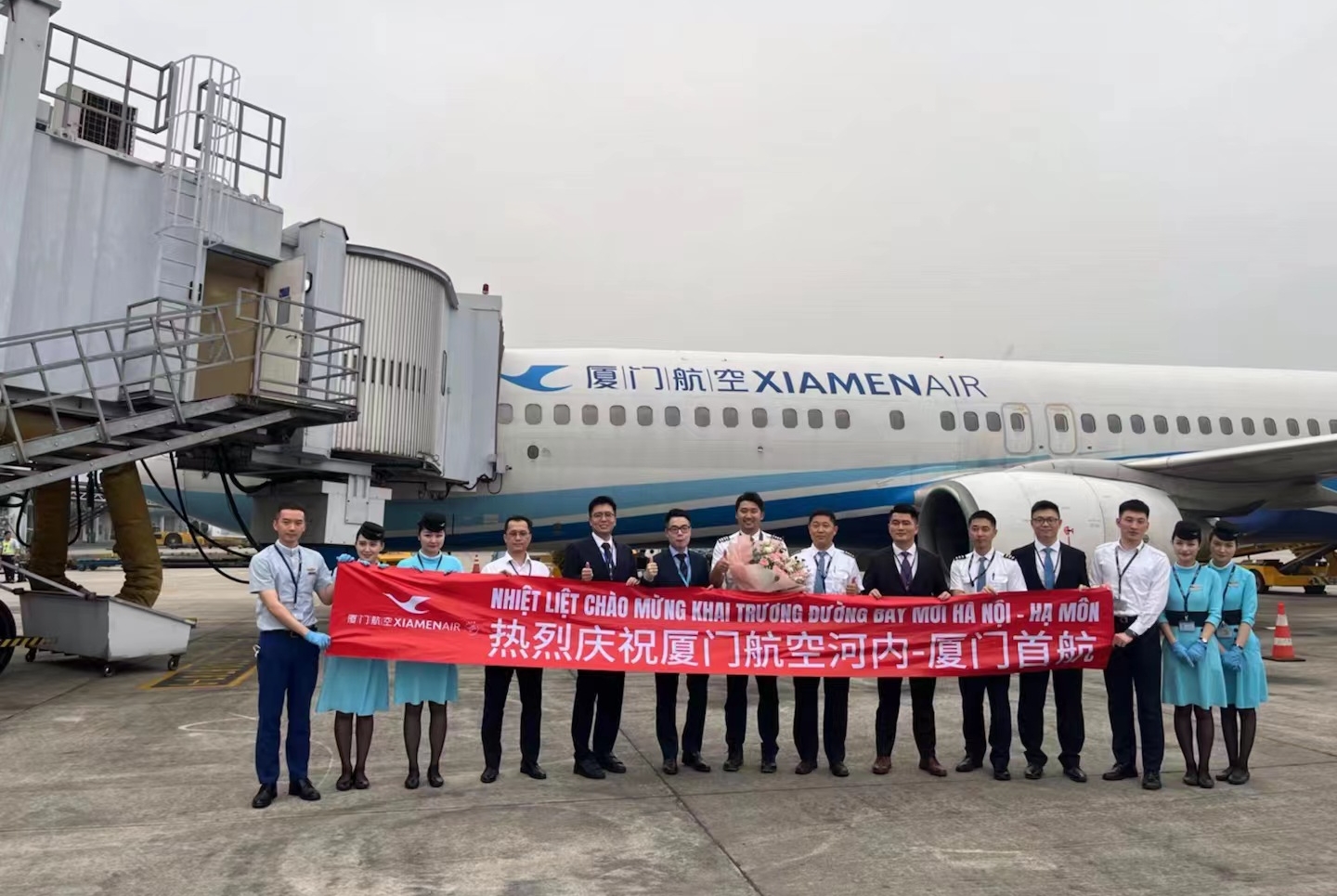 厦航新开厦门-河内航线
